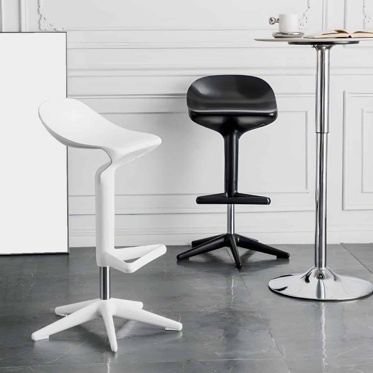 Replica Spoon Stool White - Events Partner