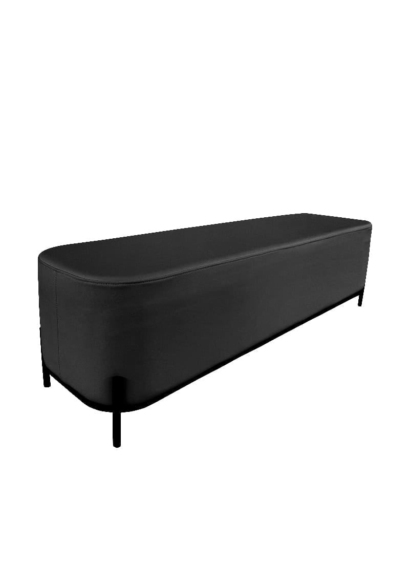 Icon™ Long Bench Black - Events Partner