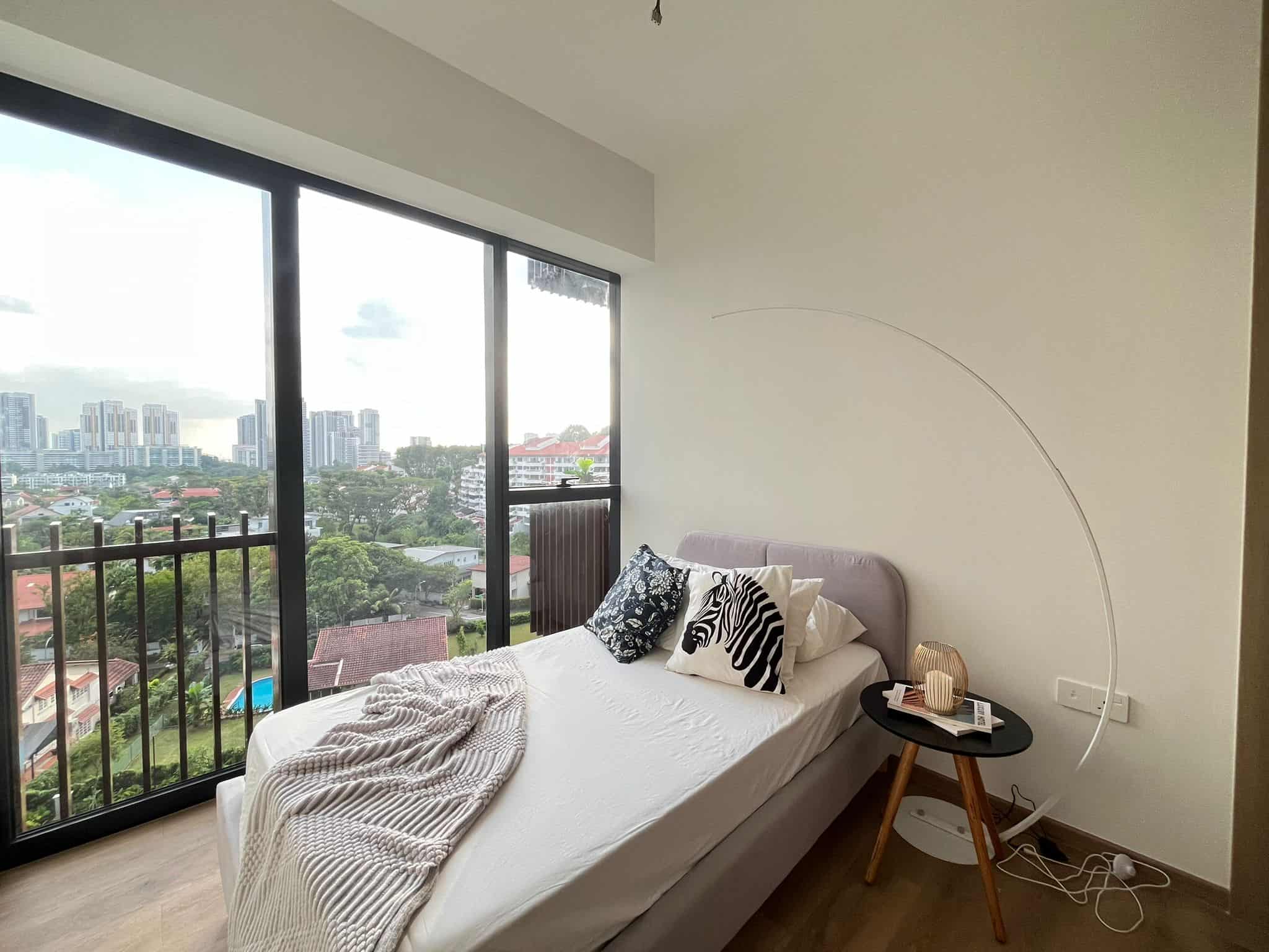 Arc Floor Lamp White - Events Partner