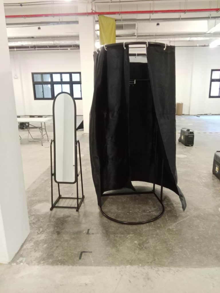 Flexi Dress Fitting Room - Events Partner