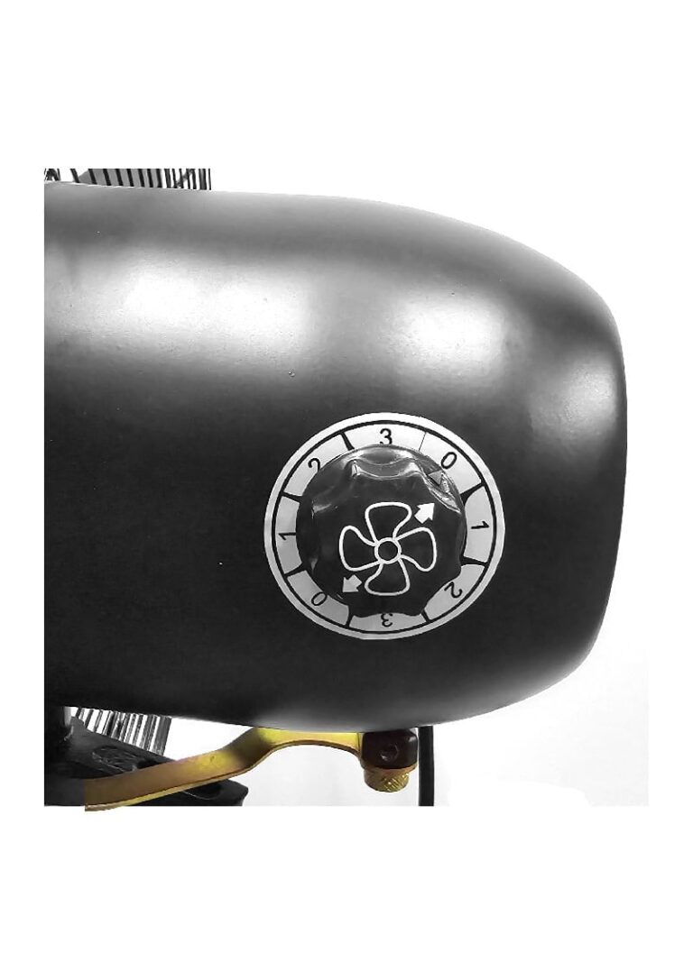 Industrial Standing Fan - Black - Events Partner